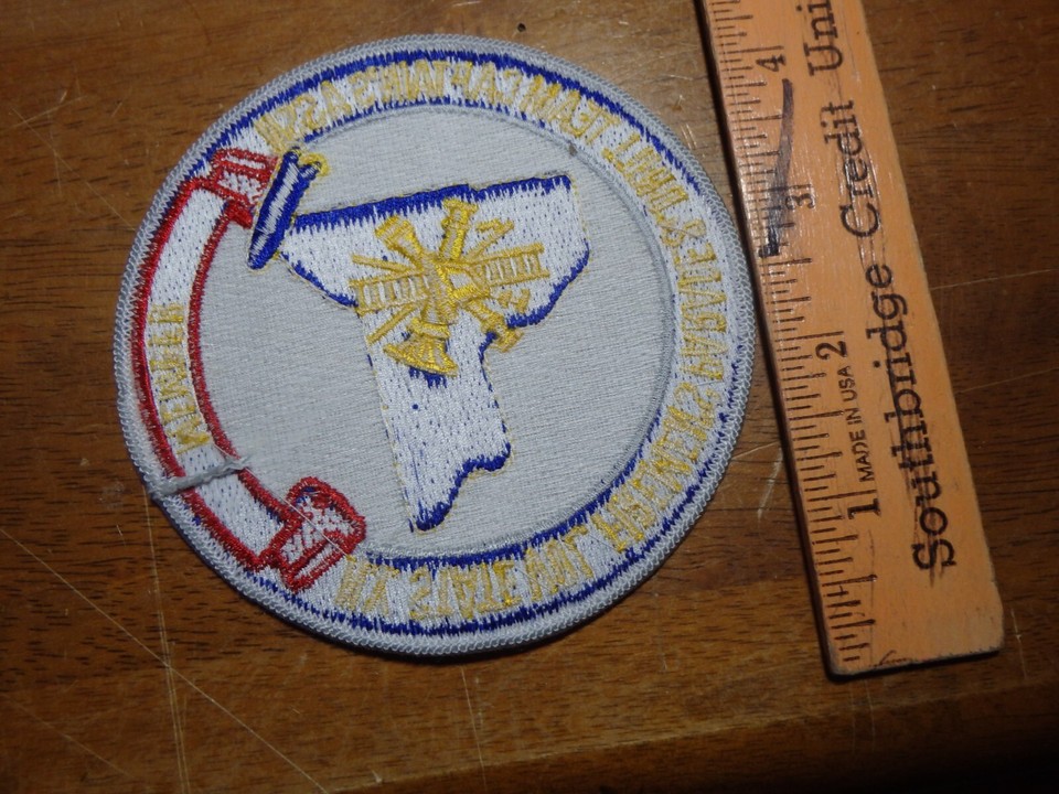 NEW YORK STATE VOL FIREMENS PARADE DRILL TEAM CAPTAINS ASSOC PATCH BX ...