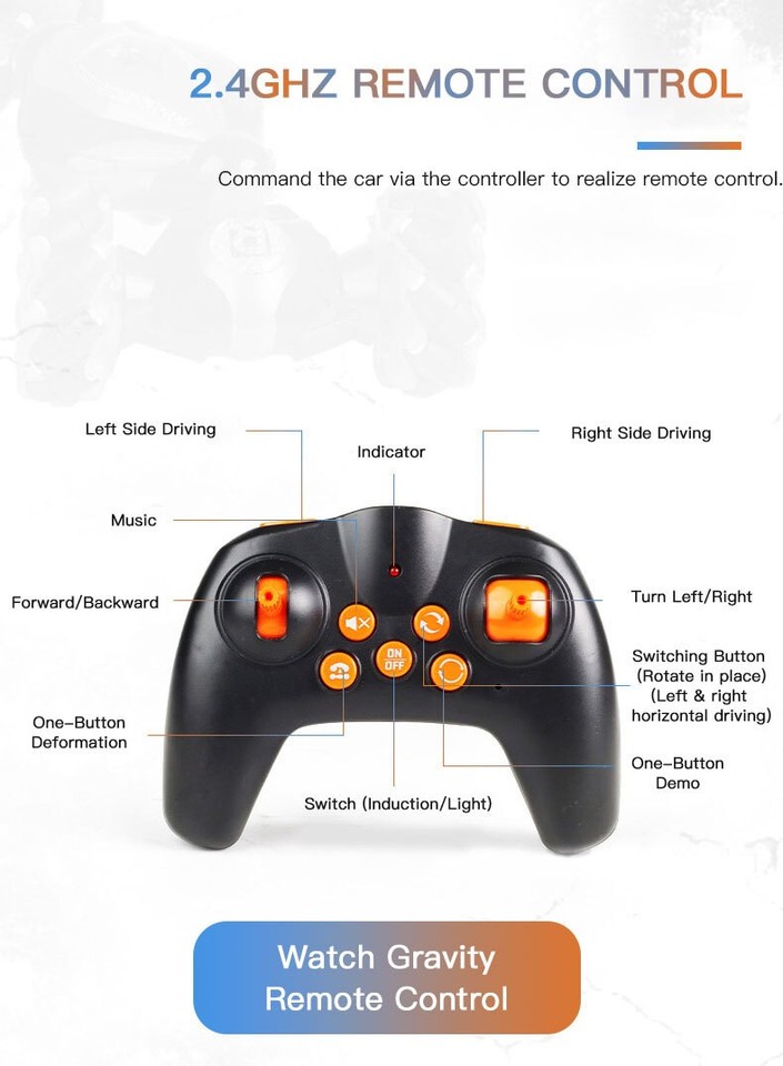 Remote Controller to suit Gesture Control Rock Crawler TR1132 | eBay ...