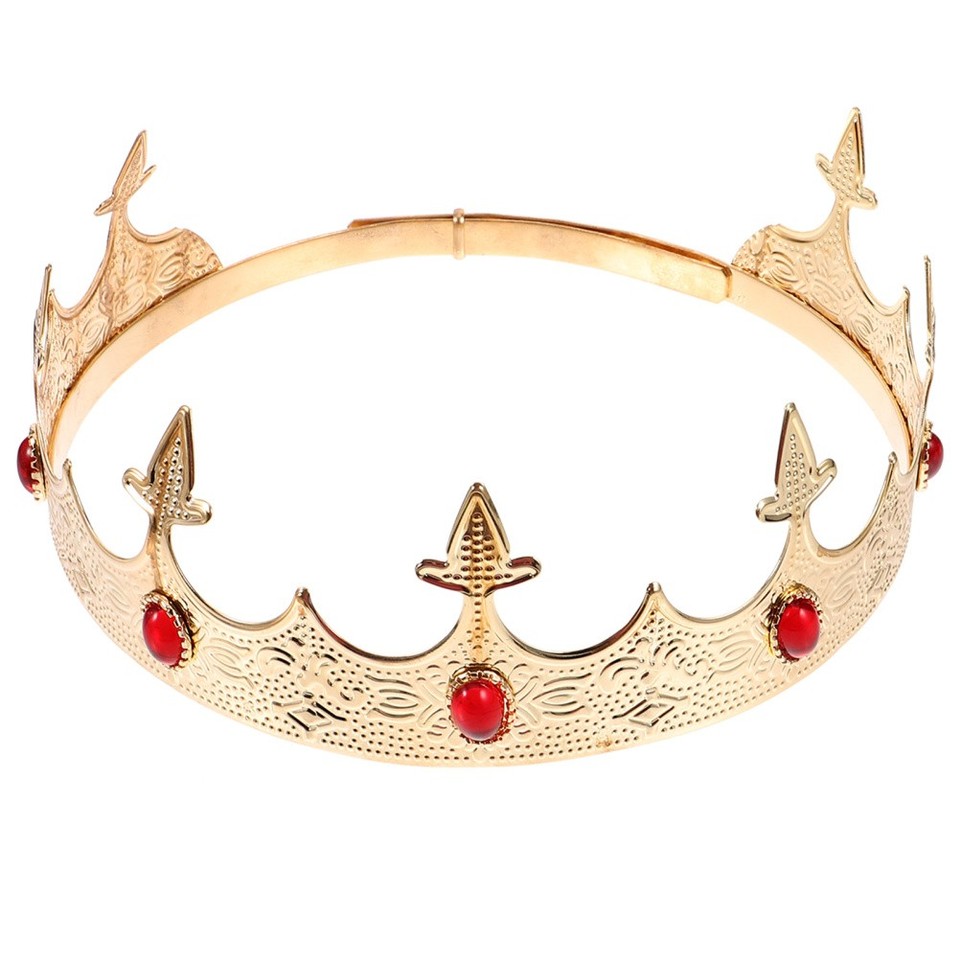 Prince Crown Cosplay Crown Decorative Crown Party Crown Headpiece ...