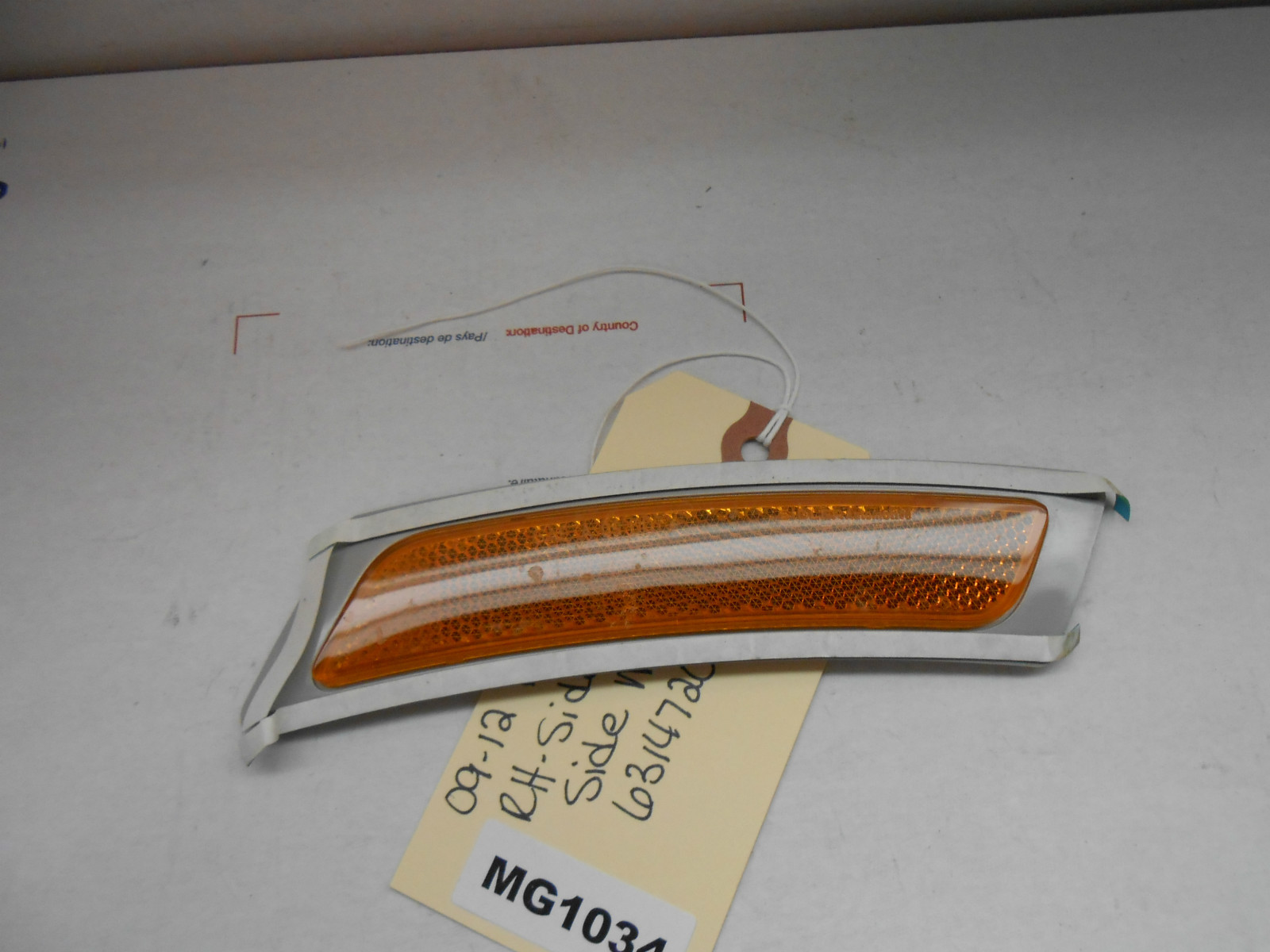 2009-2012 BMW M6 Passenger Side Reflector Side Marker RIGHT 63147203266 ...