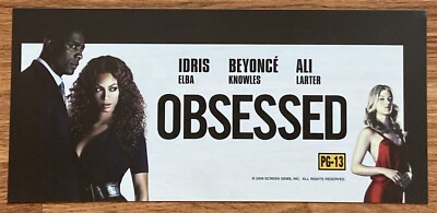 🌟 Obsessed (2009) - Idris Elba / Beyonce - Movie Theater Mylar / Poster ...