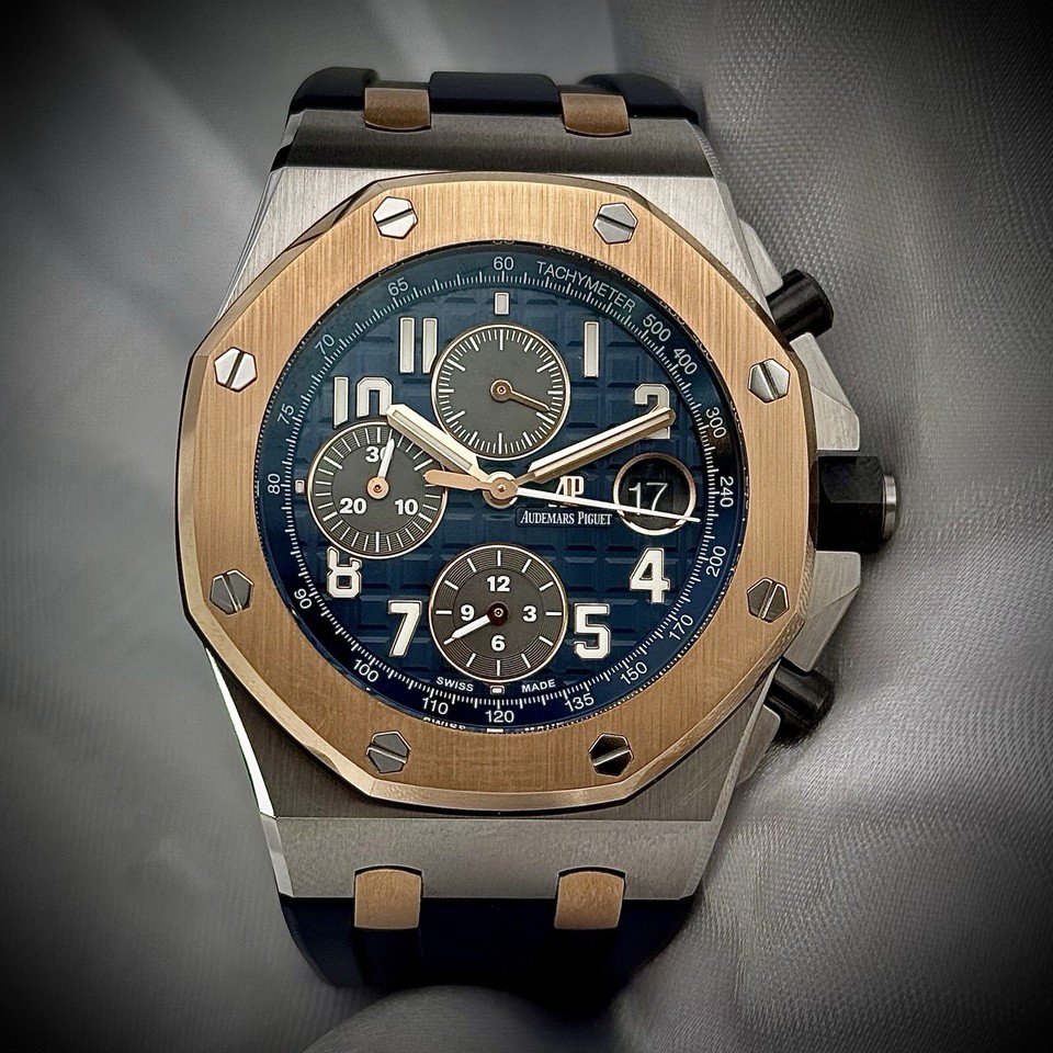 Audemars Piguet Royal Oak Offshore 42mm Rose Gold Bucherer-26471SR.OO ...