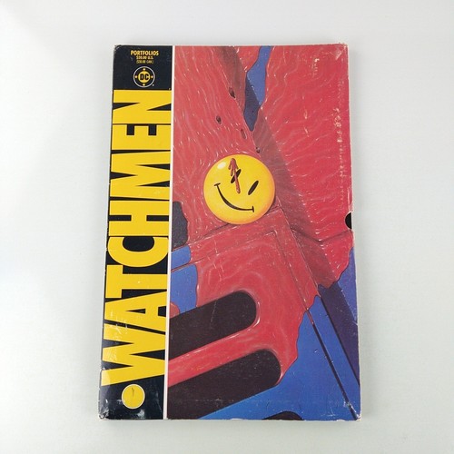 1988 Watchmen DC Original Promo Portfolio Art Prints Posters Alan Moore ...