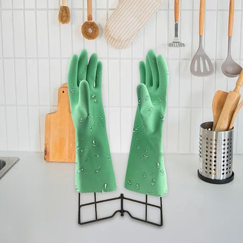 Kitchen Gloves Holder Support Folding Durable Stable Dish Towel Drying ...