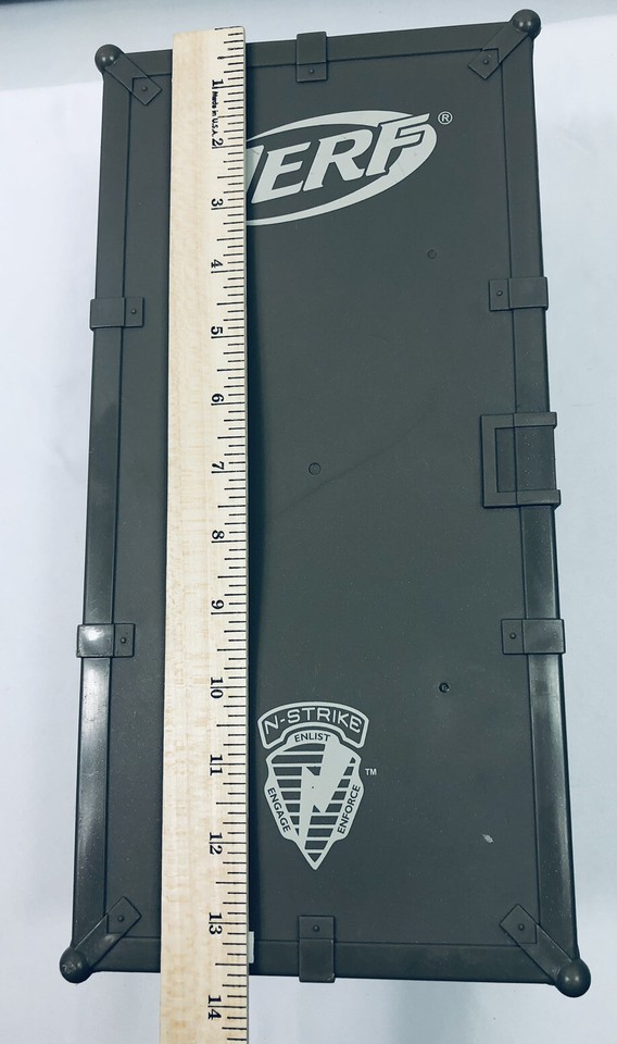 NERF n strike Bullet Carrying Case Chest Storage LOT 100+ ammo with ...