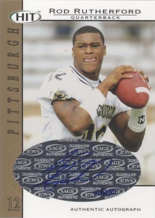 2004 SAGE Hit - Autographs Rod Rutherford #A24 Gold /250 (AU, RC) for ...