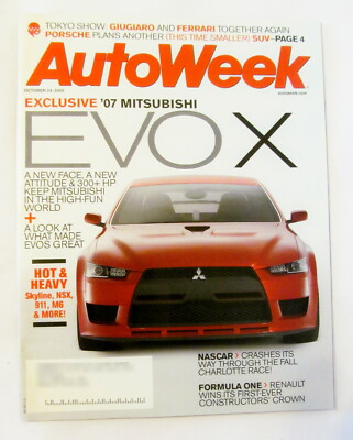 AutoWeek Magazine - Oct 24, 2005 - Sports Car Automotive Performance | eBay