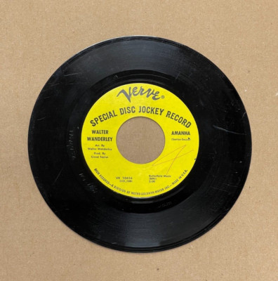 WALTER WANDERLEY VERVE 45 PROMO AMANHA/CHEGANCA 10456 | eBay