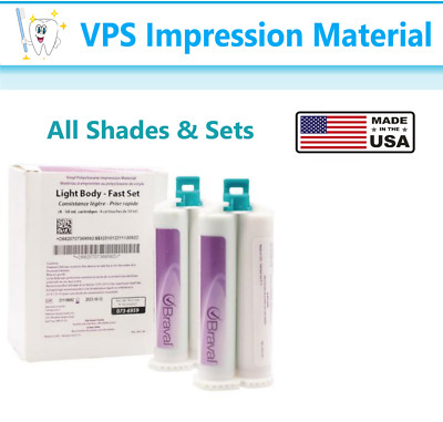 Dental Impression Material, VPS Heavy & Light Body, Fast & Regular ...
