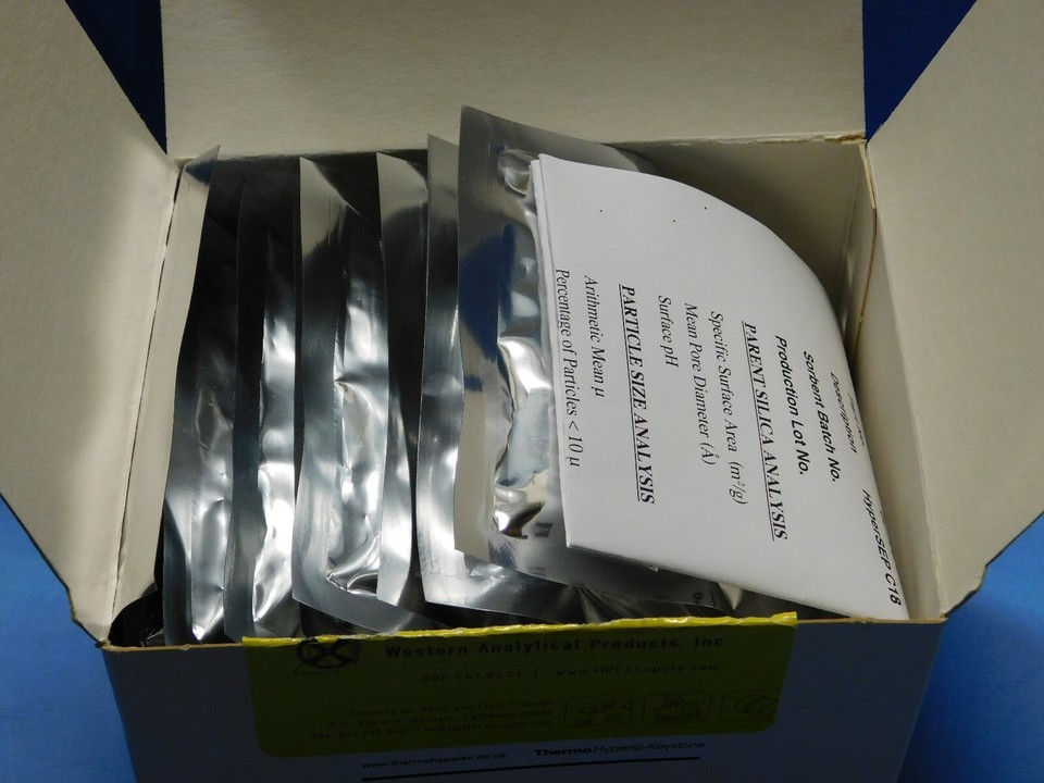 60108-376 THERMO HYPERSEP C18 25MG 1ML QTY 90 NEW SEALED BOX | eBay