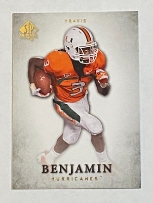 2012 Upper Deck SP Authentic Rookie #94 Travis Benjamin Miami ...
