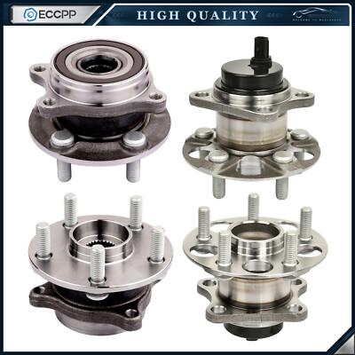 ECCPP Full Set Wheel Hub Bearing Assembly Front Rear For Toyota Prius ...