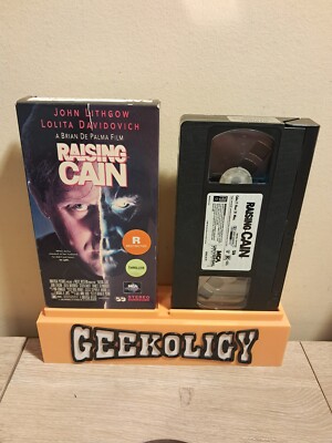 Raising Cain VHS (1993 MCA Home Video) Thriller - John Lithgow ...