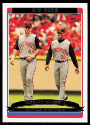 2006 Topps 649 Big Reds Adam Dunn / Ken Griffey Jr. Cincinnati Reds | eBay