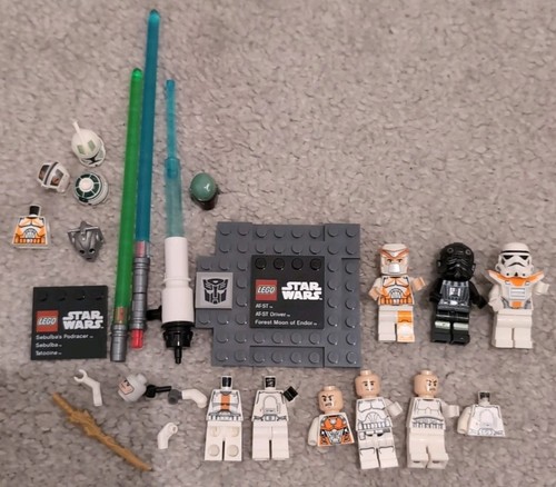 Lego Star Wars Bundle Mini Figures Job Lot Pieces Accessories ...
