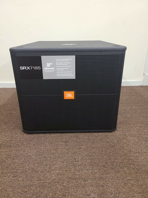 JBL SRX718S 3200W 18" High Power Subwoofer - Black for sale online | eBay