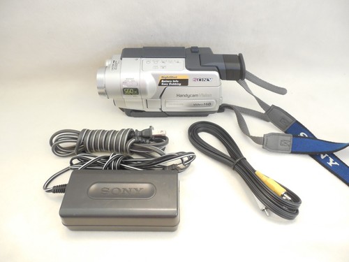 Sony CCD-TRV118 8mm Hi8 Analog Camcorder Tested Warranty - FOR TRANSFER ...