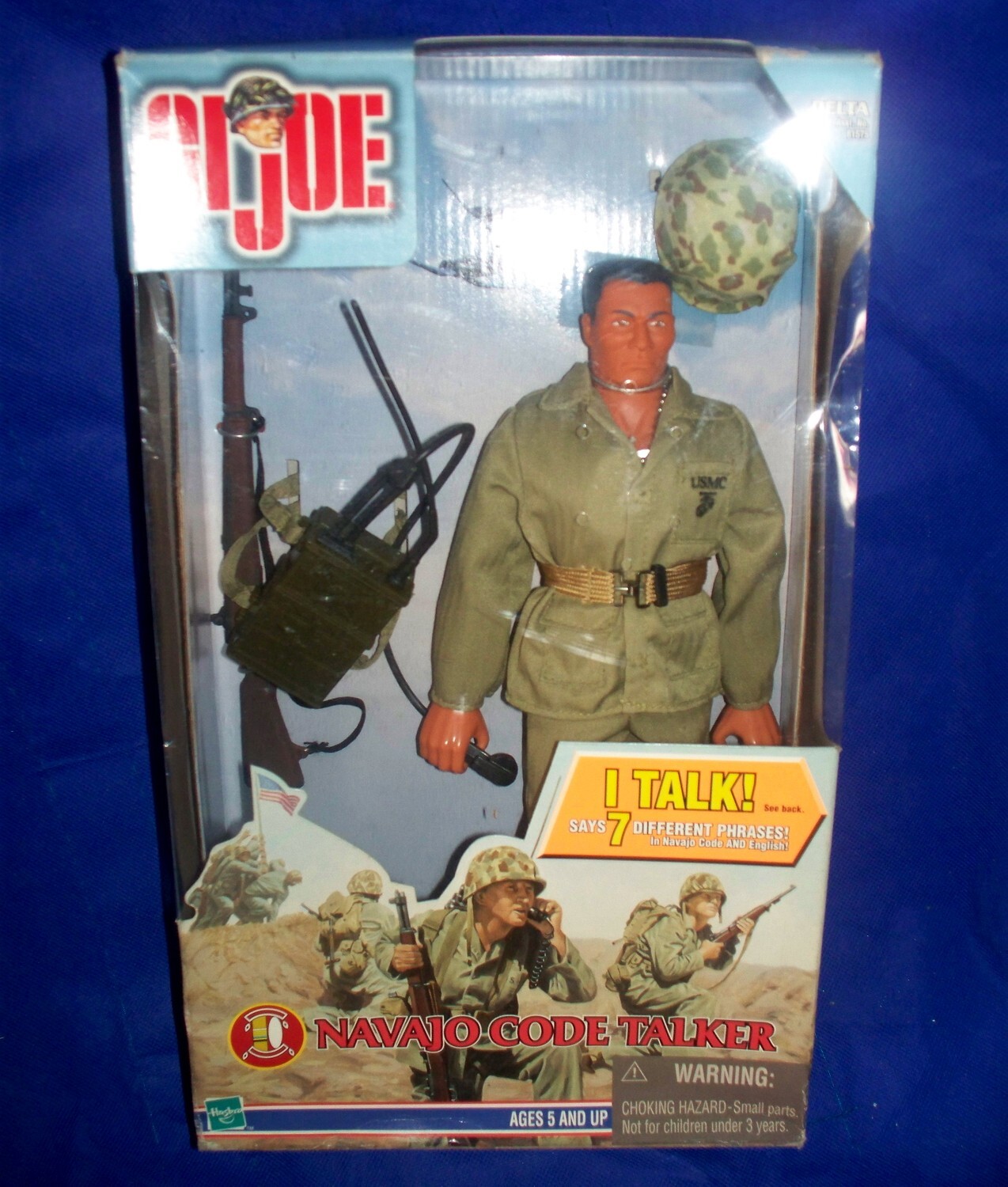 Hasbro Gi Joe 12" Talking Navajo Code Talker Action Figure for sale ...
