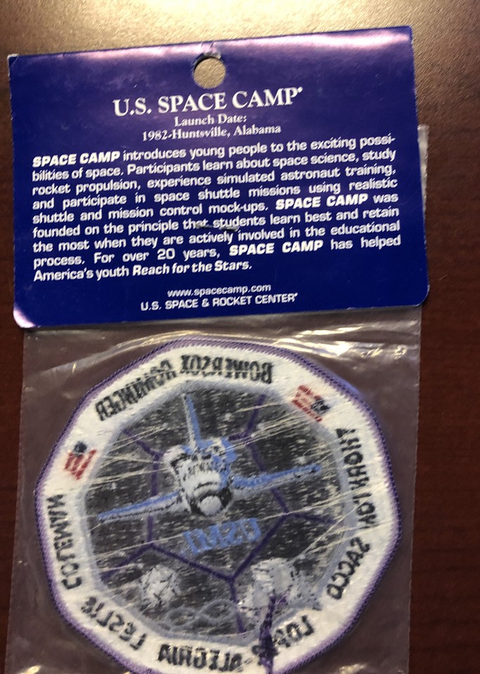 U.S. Space Camp Mission Patch STS-73 space shuttle patch Sealed new in ...