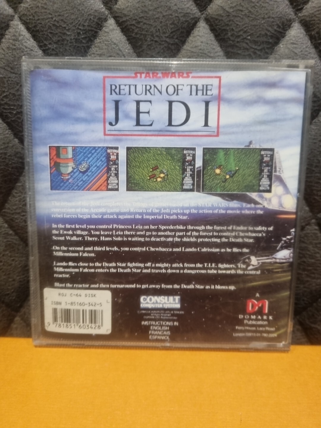 Star Wars- Return Of The Jedi -CBM- Disk Version - Commodore 64 (C64) | eBay