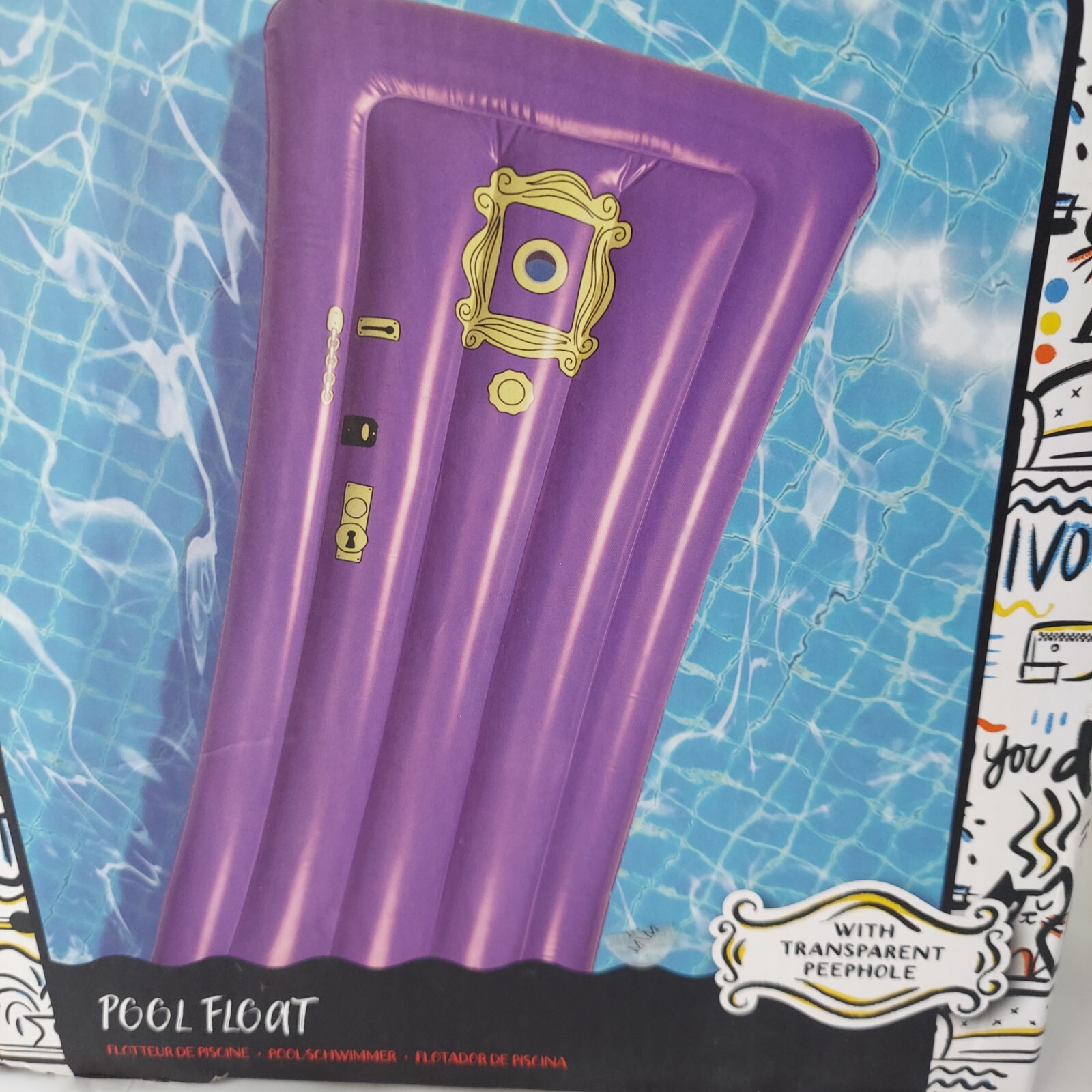 Friends Door Pool Float Lounger - Officially Licensed Friends TV Show ...