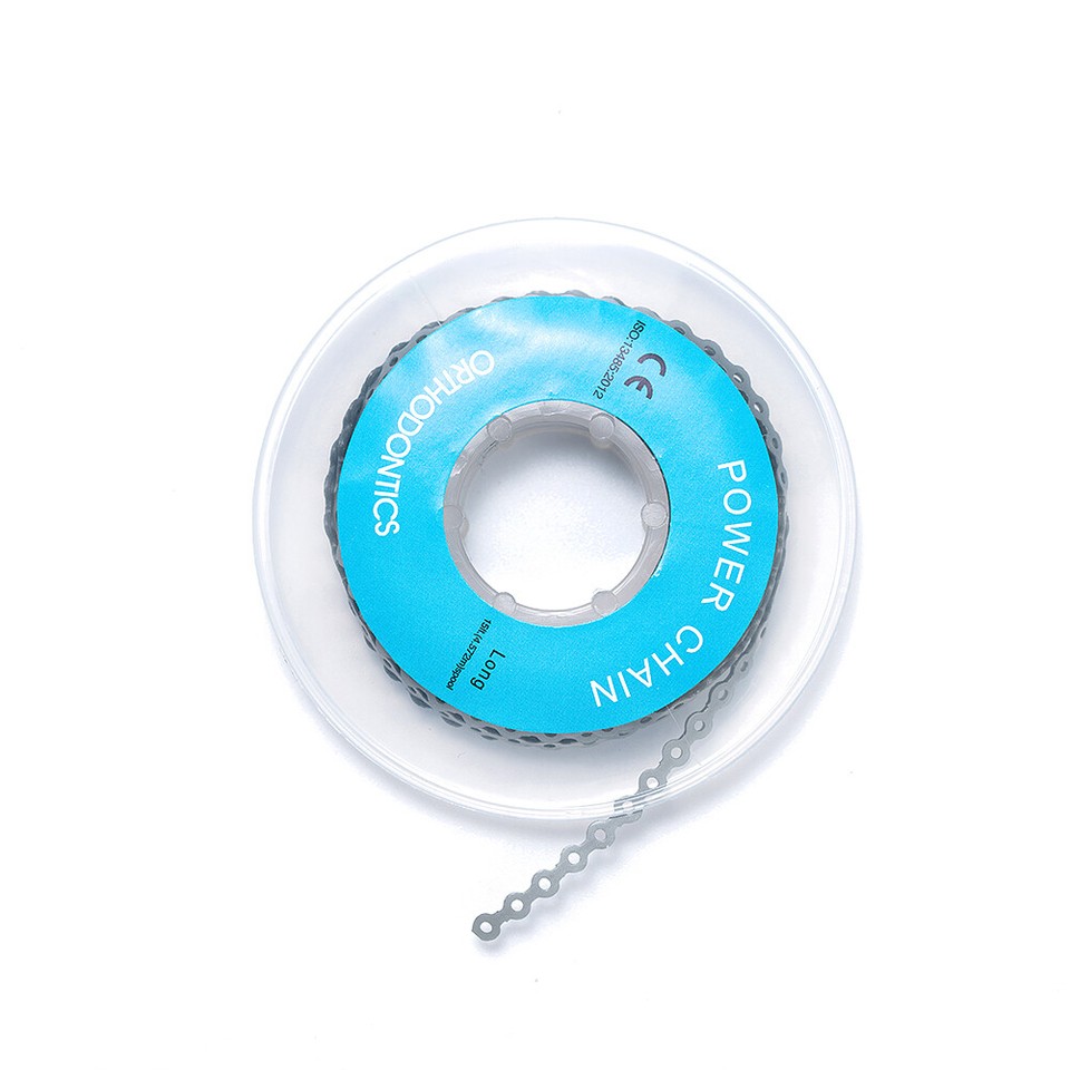 15feet Dental braces Power Chains Orthodontic super Elastic Closed ...