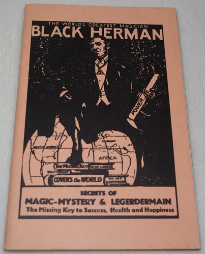 Black Herman Secrets of Magic Mystery Legerdermain 1967 Dorene ...