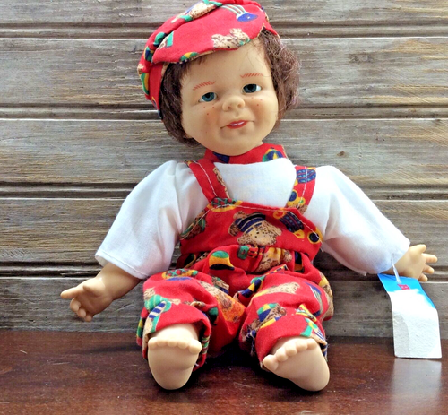 Vintage 1990's Bean Bag Friends Freckles 2-Teeth Expression Doll White ...