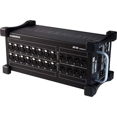 Allen & Heath AB168 Remote Audio Rack/Portable Stage Box for GLD and Qu ...