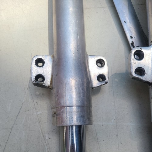 BABY CERIANI FRONT FORKS 30MM VINTAGE ROAD RACE VMX AHRMA HARLEY ...