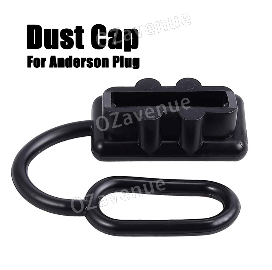 4packs Black Dust Cap Anderson Plug Cover Style Connectors 50AMP ...