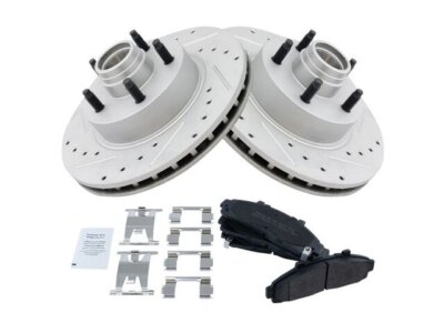 TRQ 88FG98Q Front Brake Pad and Rotor Kit Fits 1998-2000 Mazda B3000 ...