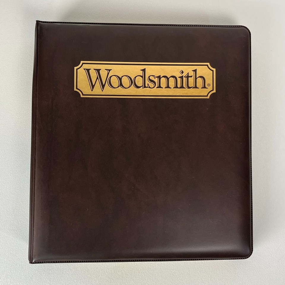 1 BINDER + Lot of Woodsmith Magazines - CHOOSE YOUR LOT, Empty Binder ...