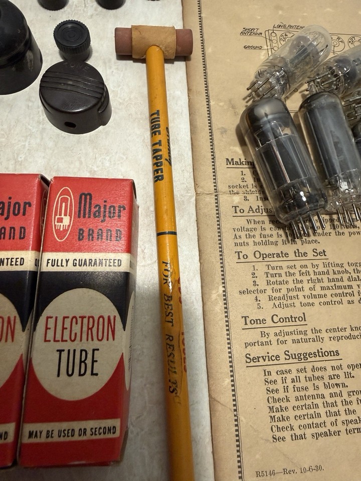 Vintage Heathkit Model GD-1B + Wards Electron Tube Handy Tube Tapper ...