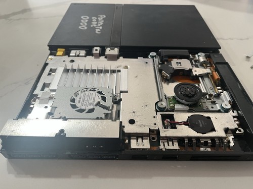 Sony PlayStation 2 PS2 Slim Black Console Only SCPH-75001 AS-IS Parts ...