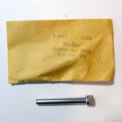 NEW Weller Apex Barrel Nut Assembly EC231 For EPH Tips | eBay