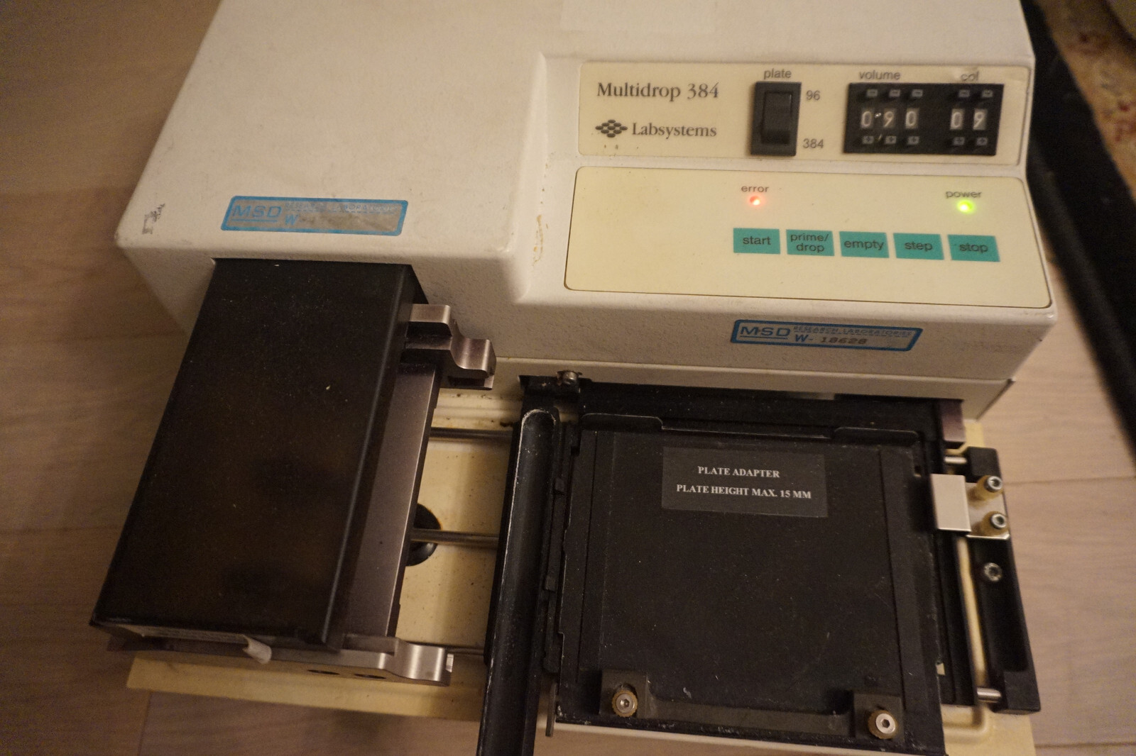Labsystems Multidrop 384 plate dispenser microplate 96 well dispenser ...
