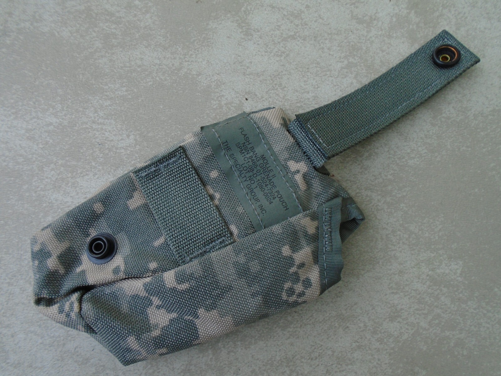 USGI Molle II ACU Fighting Load Carrier FLC Vest Harness w/ 7 Pouches ...