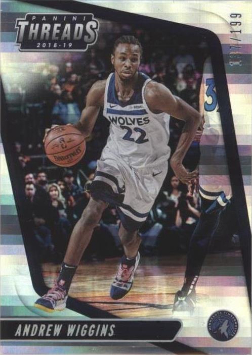 2018-19 Panini Threads - Andrew Wiggins #89 Premium /199 for sale ...