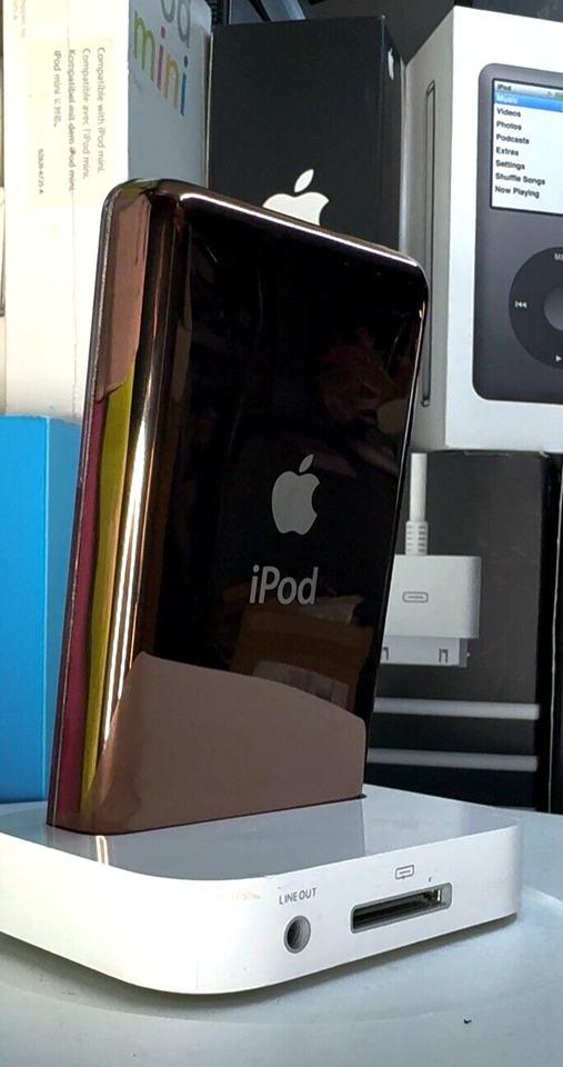 1TB Color Shifting Iridescent Pink & Gold iPod 5.5 Video Enhanced ...