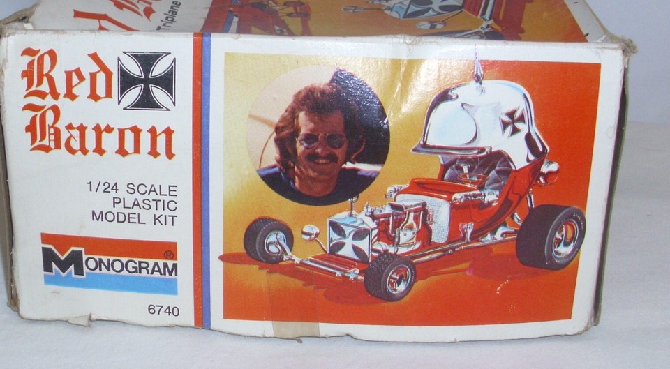 MONOGRAM TOM DANIEL RED BARON CUSTOM CAR MODEL KIT 6740 BOXED | eBay