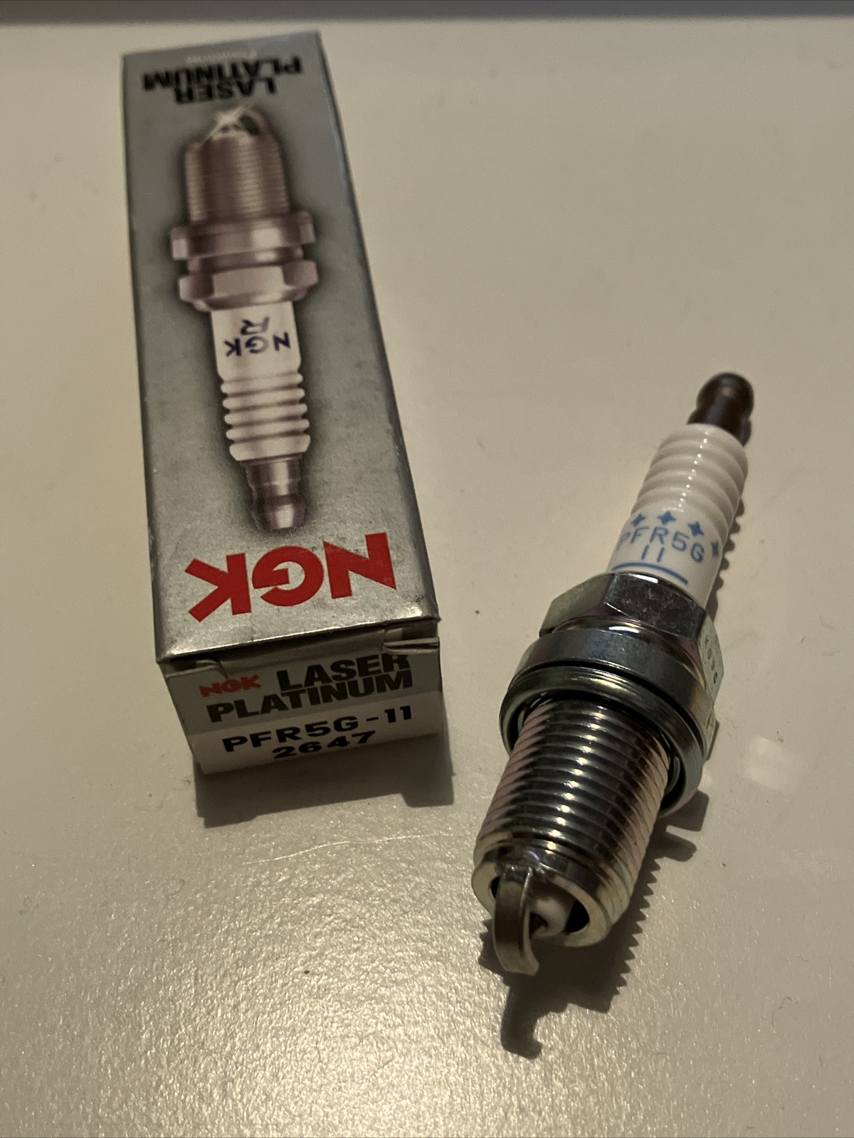 NGK PFR5G-11 ( 2647 ) X1 PLATINUM SPARKPLUG | eBay