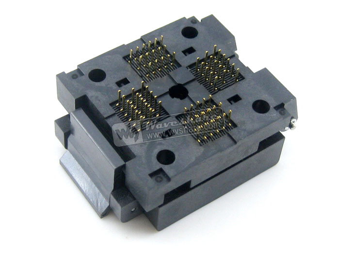 QFP64 TQFP64 LQFP64 FPQ-64-0.5-06 Enplas IC Test Burn-in Socket Adapter ...