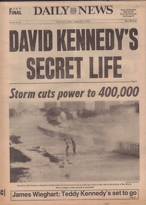 Daily News September 7 1979 David Kennedy Joe McEnroe Eddie Dibbs ...
