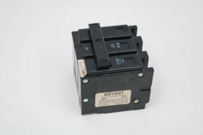 Bryant BR360 Type BR 60 Amp, 3 Pole Circuit Breaker | eBay