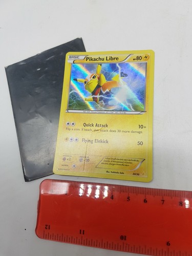 Pikachu Libre Pokémon ( Pokemon ) Card Holo? 2016 30/30 Holographic ...