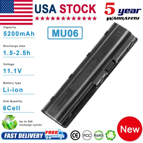 Notebook Spare Battery for HP/Compaq MU06 MU09 593553-001 593554-001 ...