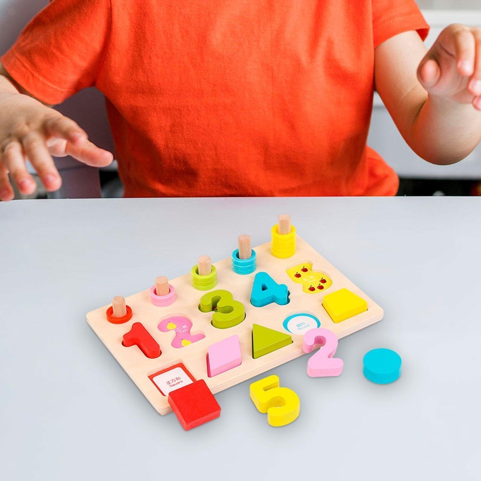 Kids Number Matching Board Puzzles Board for Holiday Birthdays ...