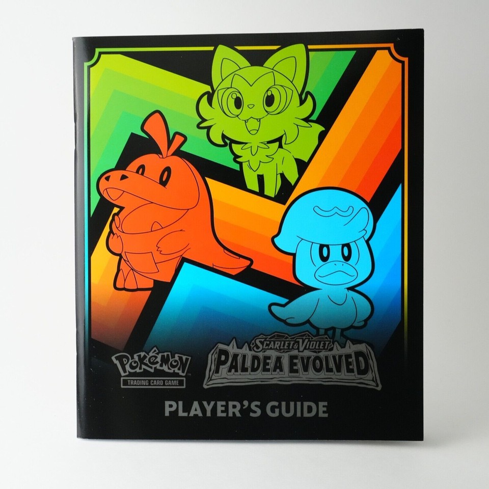 Pokemon TCG Elite Trainer Box ETB PLAYER'S GUIDE (Booklet) Choose Your ...