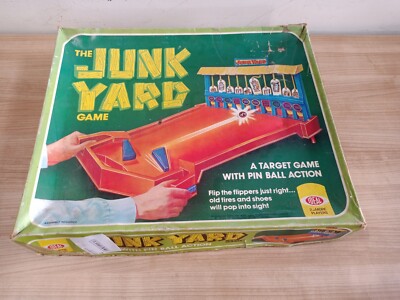 1975 Vintage The Junk Yard Game by Ideal A Target Game With Pinball ...